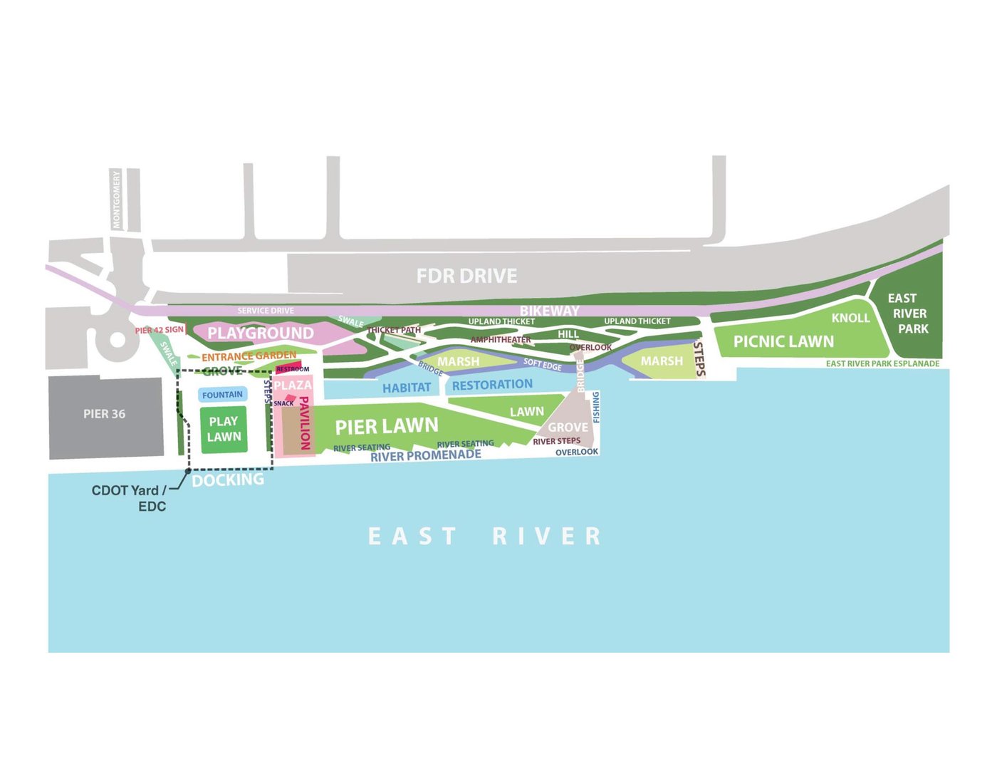 Projects - Pier 42 Master Plan and Phased Implementation - MNLA