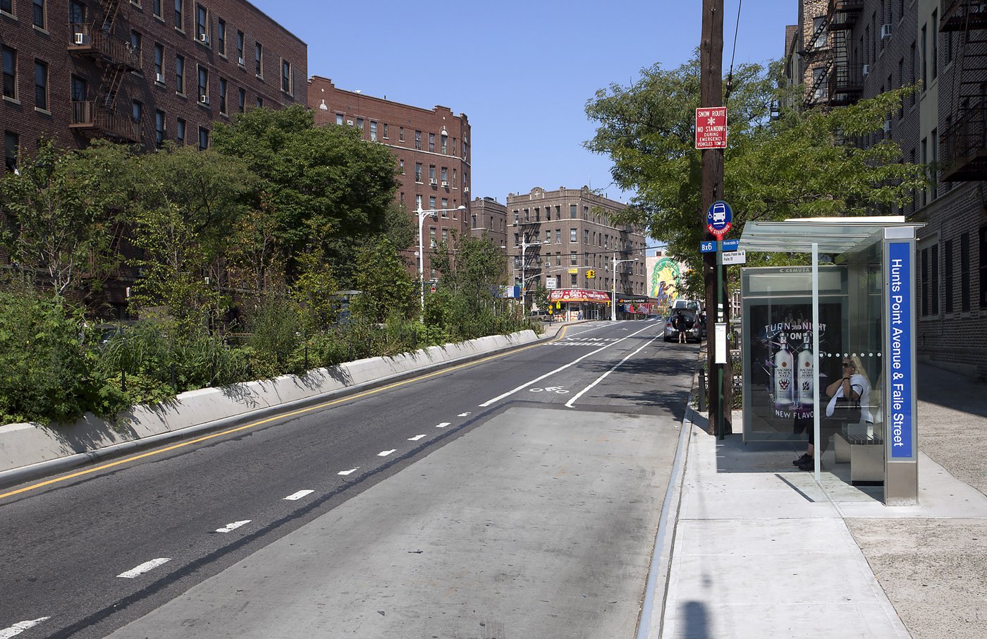 Projects - Hunts Point Avenue Streetscape - MNLA